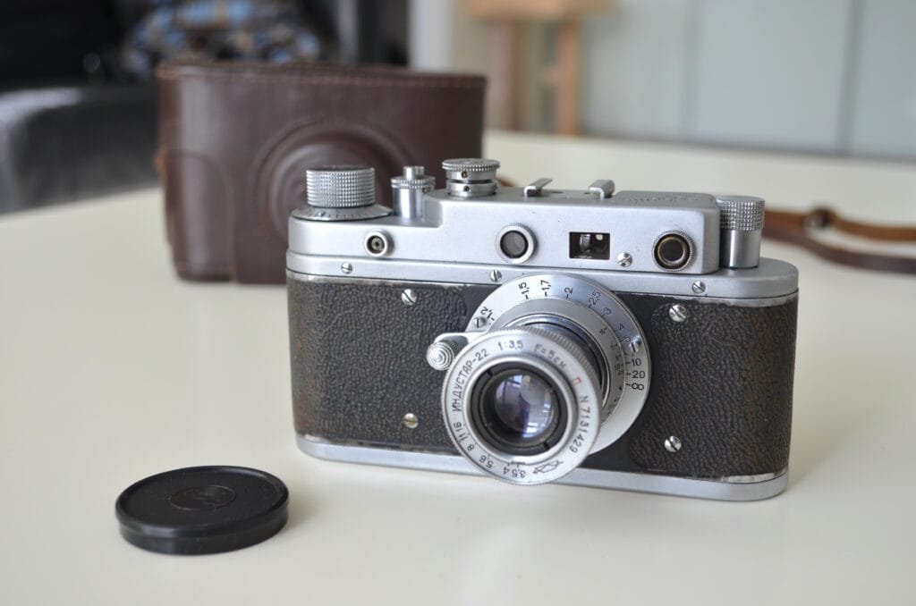 Zorki C Soviet Rangefinder Camera 35mm with Jupiter 8 2/50mm S/N ...