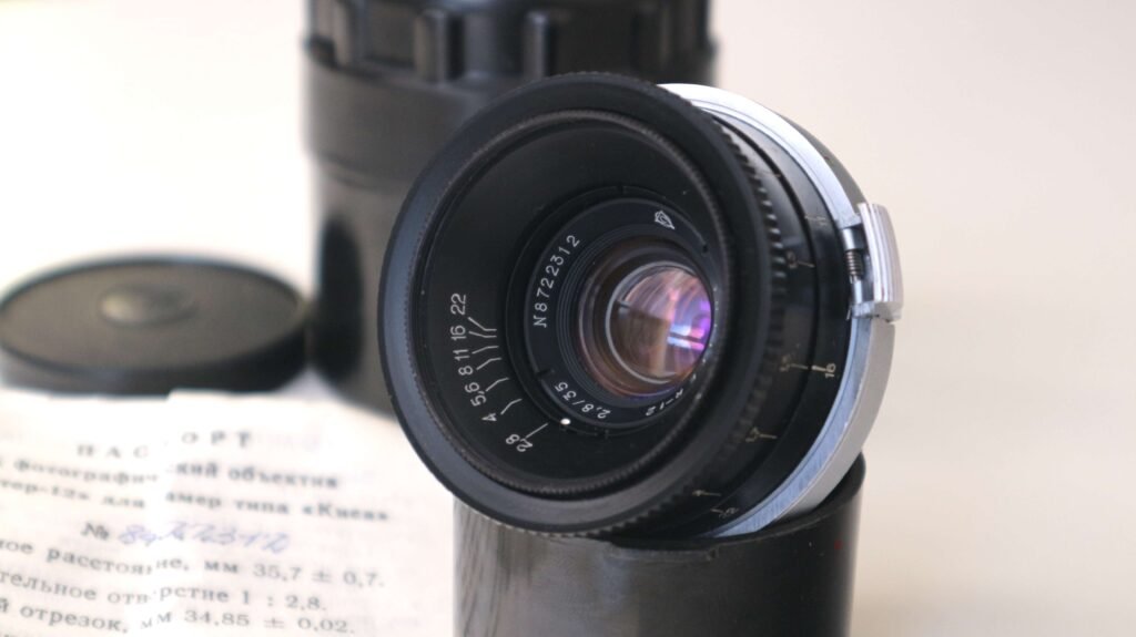 Jupiter-12 35mm f/2.8 Soviet Rangefinder Lens in Kiev-Contax mount - to ...