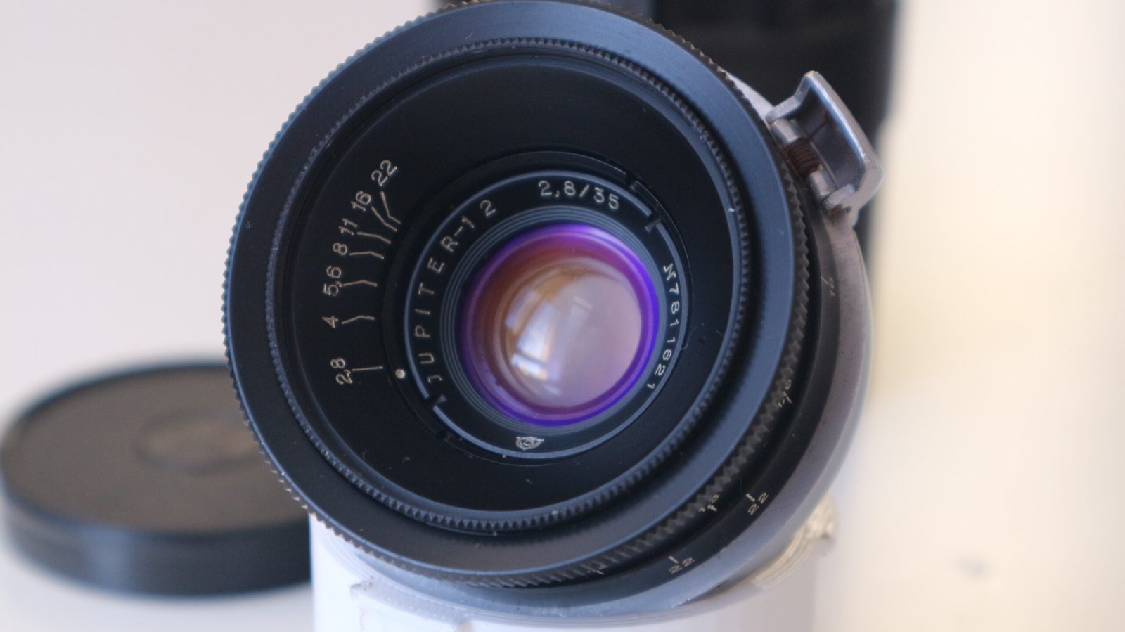 Jupiter 12 35mm f/2.8 Soviet Rangefinder Lens in Kiev-Contax mount - to ...